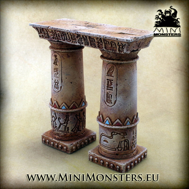 Cursed Tomb - Temple Columns - Mini Monsters