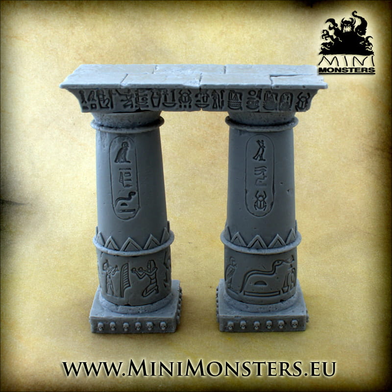 Cursed Tomb - Temple Columns - Mini Monsters