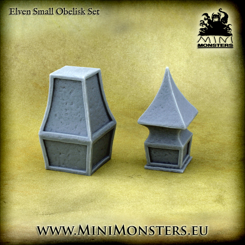 Small Elven Obelisk - Mini Monsters