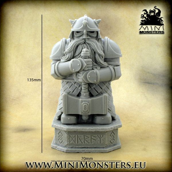 Dwarf Statue - Mini Monsters